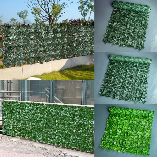 Realistic Artificial Leaf Privacy Fence – The Cosy Bedding Kenya